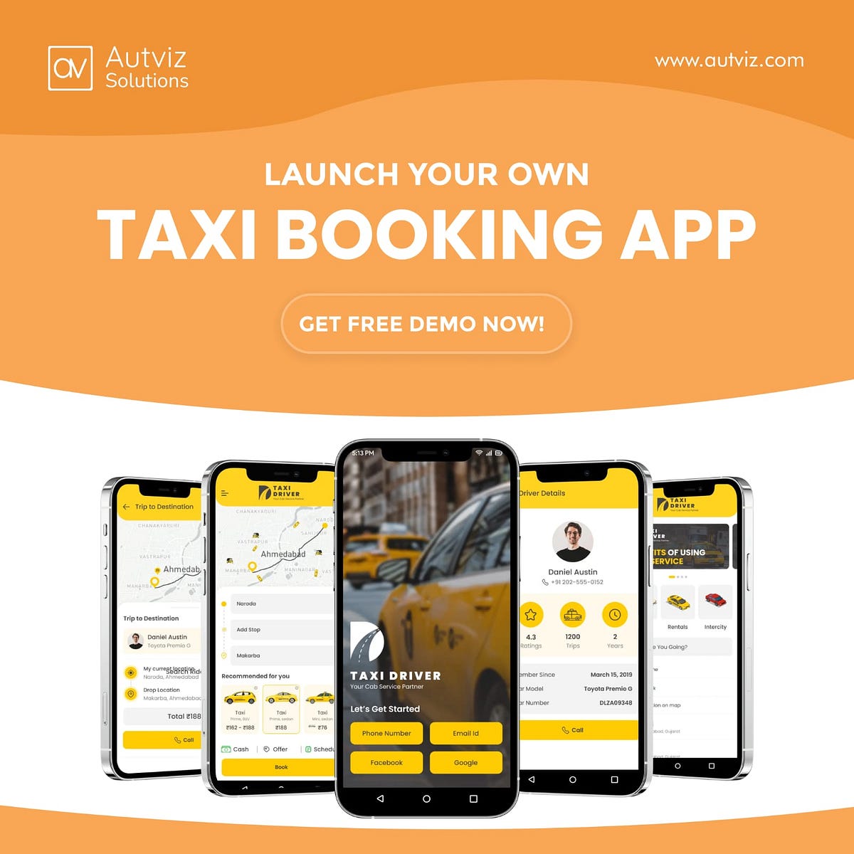 Why Choosing the Right Taxi App Development Company is Key to Success | by Autviz Solutions ...
