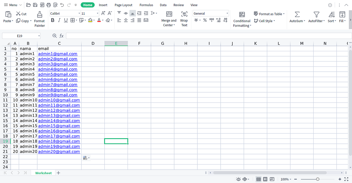 Laravel Excel Export With Number. Cara menambahkan nomer pada data hasil… | by Syofyan Zuhad ...