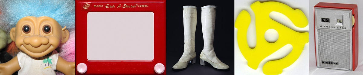 A Boomer Childhood in 25 Objects. From the transistor radio to Abbie ...