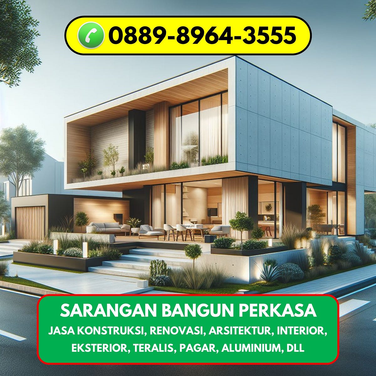 Hub 0889–8964–3555, Kontraktor Rumah Minimalis 2024 di Malang - rranirah - Medium