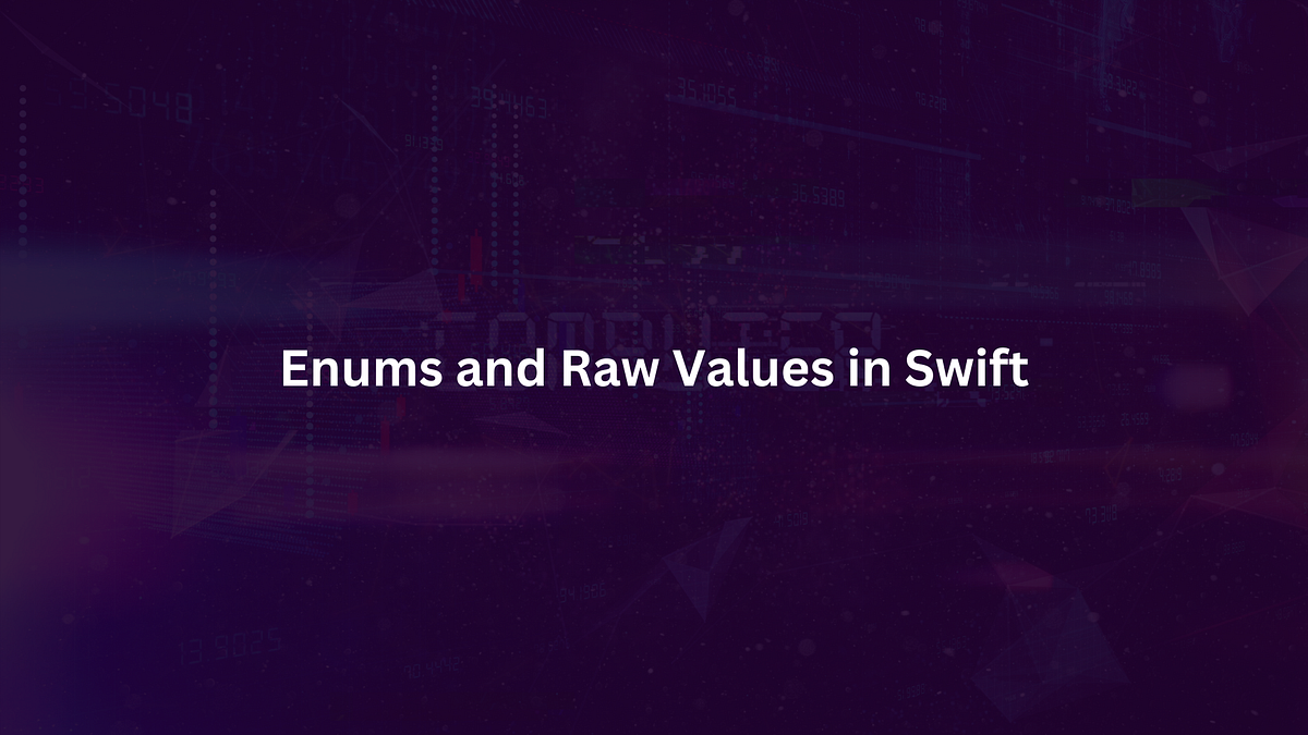 Enums and Raw Values in Swift. Some important things to note | by Ijeoma Nelson | iOSPlayBook ...