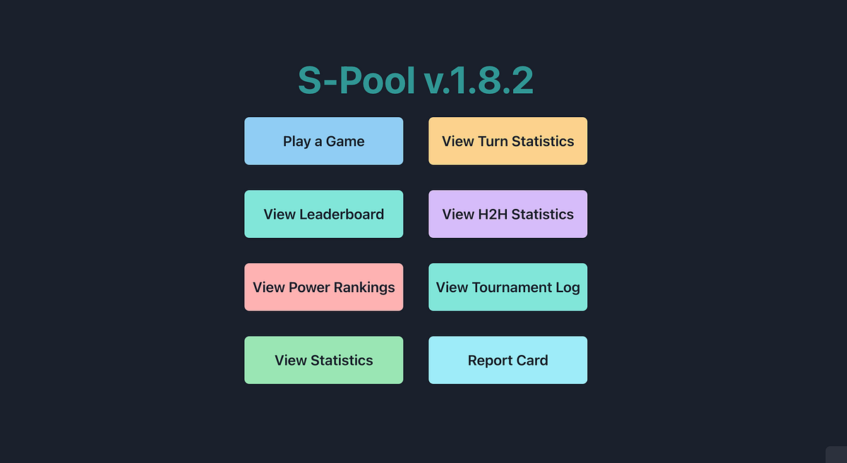 Pocketing Perfection: Tracking 8-Ball Pool Statistics | by Sanay ...