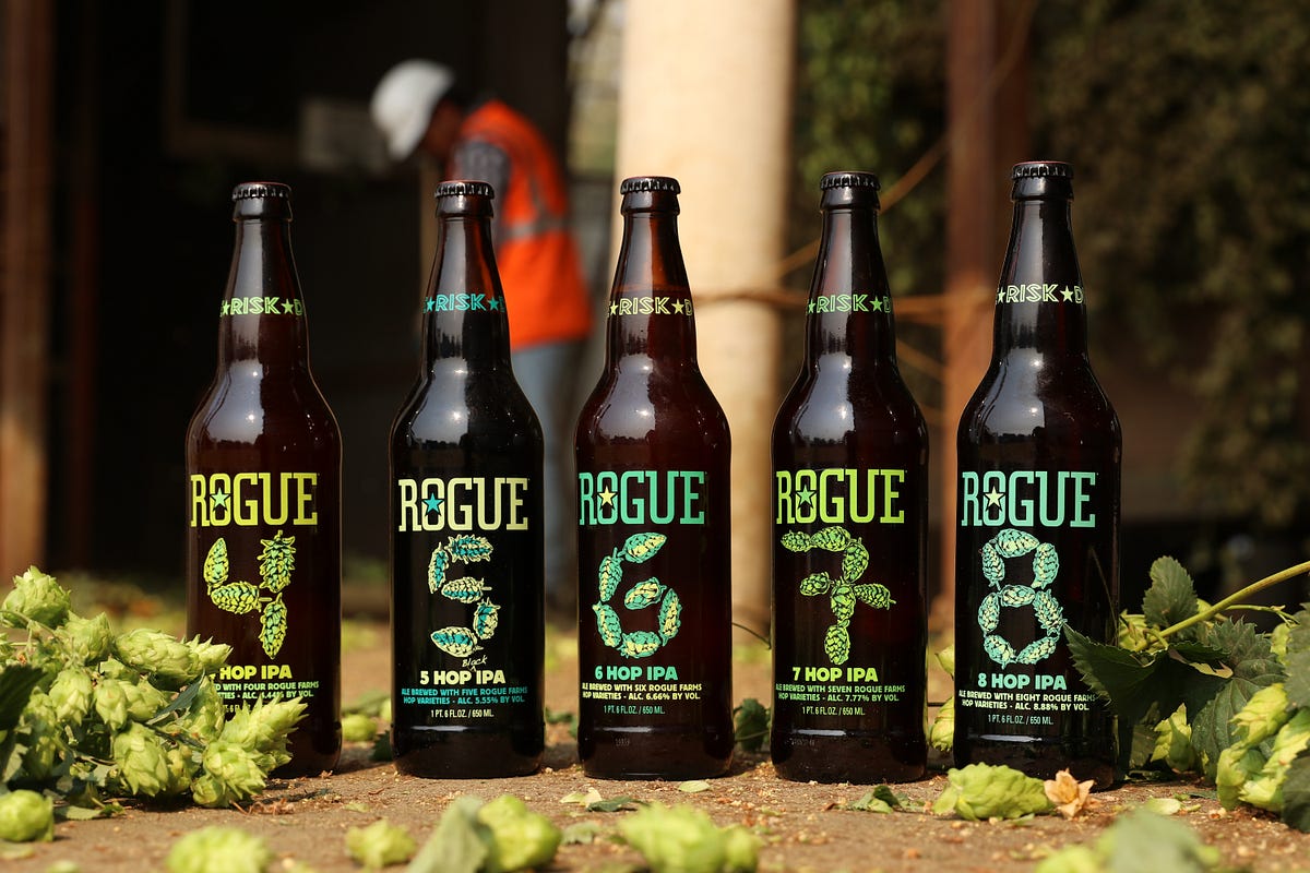 Taste Hop Harvest in Five Rogue IPAs | by Rogue Ales & Spirits | Rogue ...
