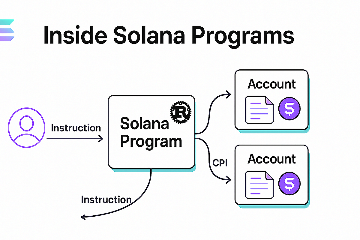Inside Solana Programs: How Accounts, Instructions, and CPI Really Work | by Bhagya Rana | Jul ...