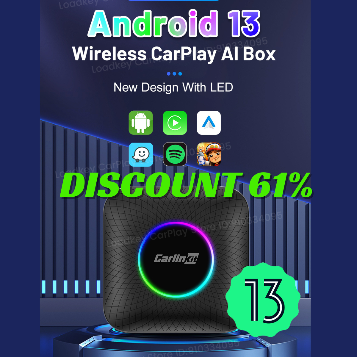 Revolutionizing In-Car Entertainment: The Carlinkit Ai Box Android 13 ...