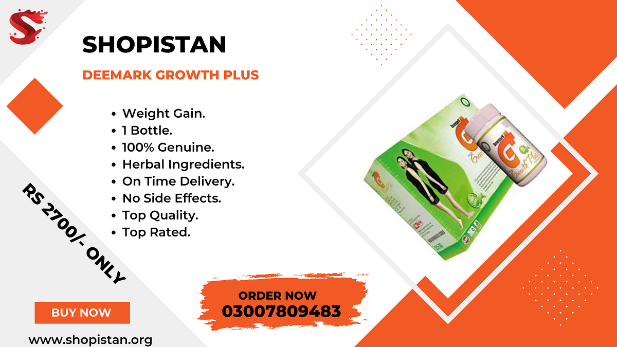 Deemark Growth Plus {03007809483} - Shopistan Brand - Medium