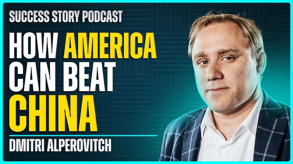 Dmitri Alperovitch — Co-Founder of CrowdStrike | What Happens if China ...