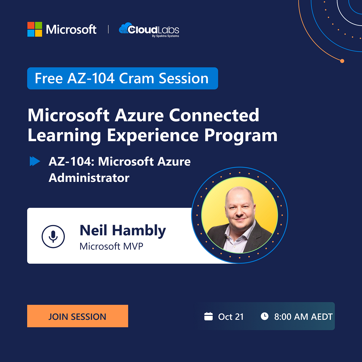 Join this upcoming FREE cram session on AZ-104 hosted by renowned ...