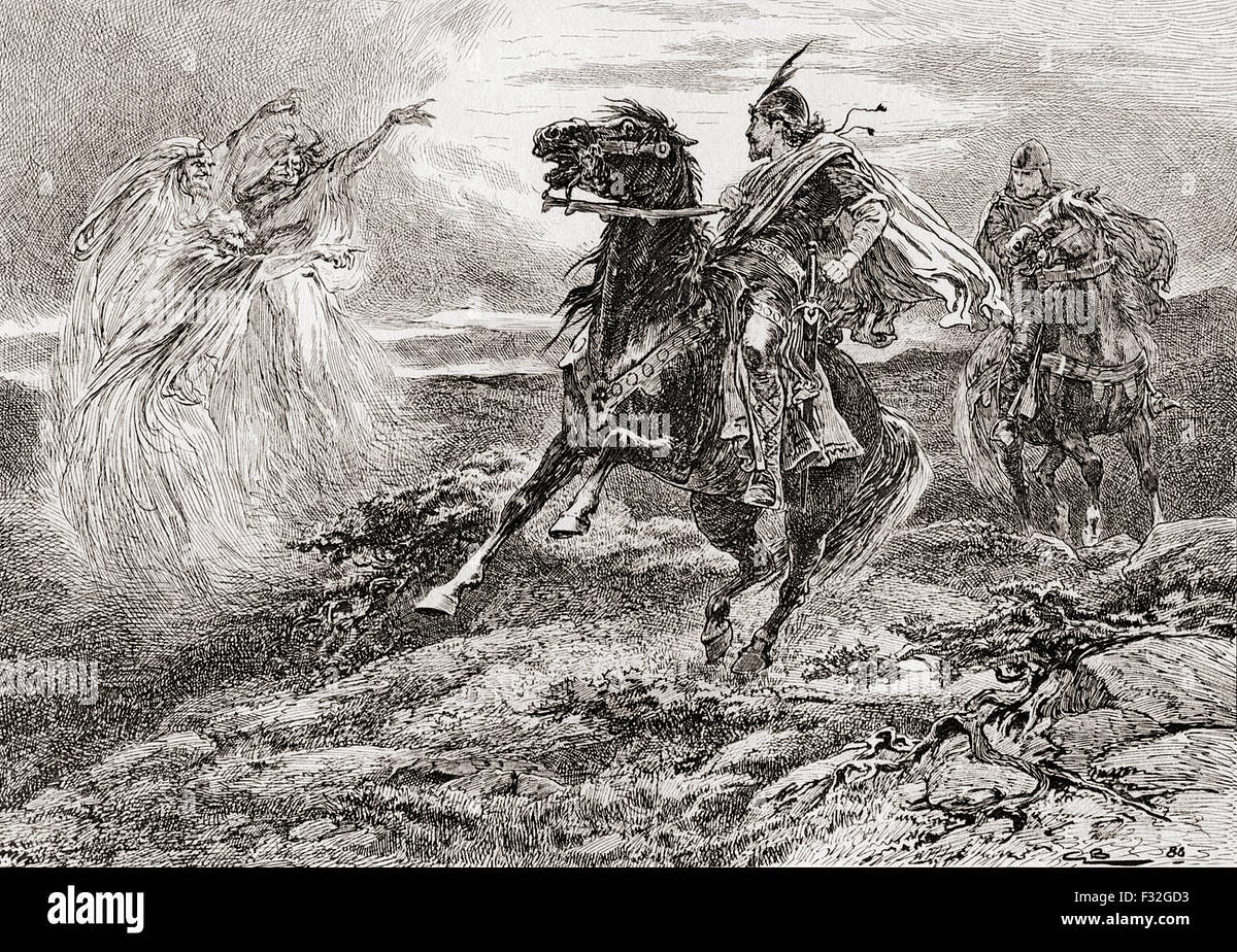 Macbeth’s Three Witches; a reocurring motif in legend and literature ...