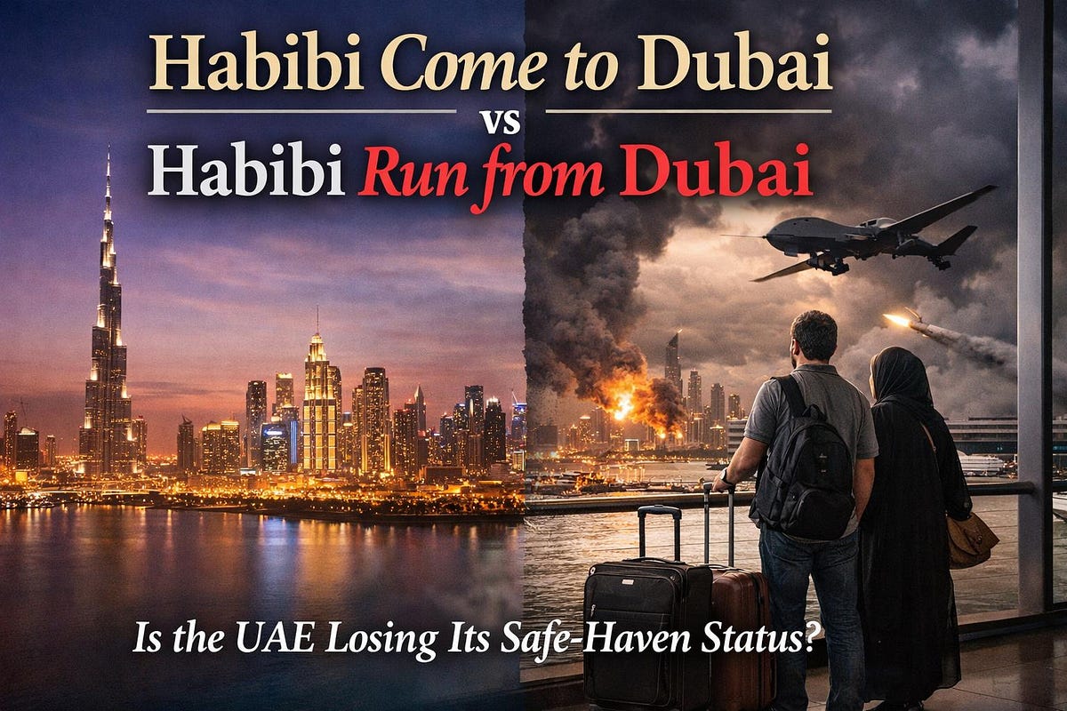 Habibi Come to Dubai vs Habibi Run from Dubai: Is the UAE Losing Its ...