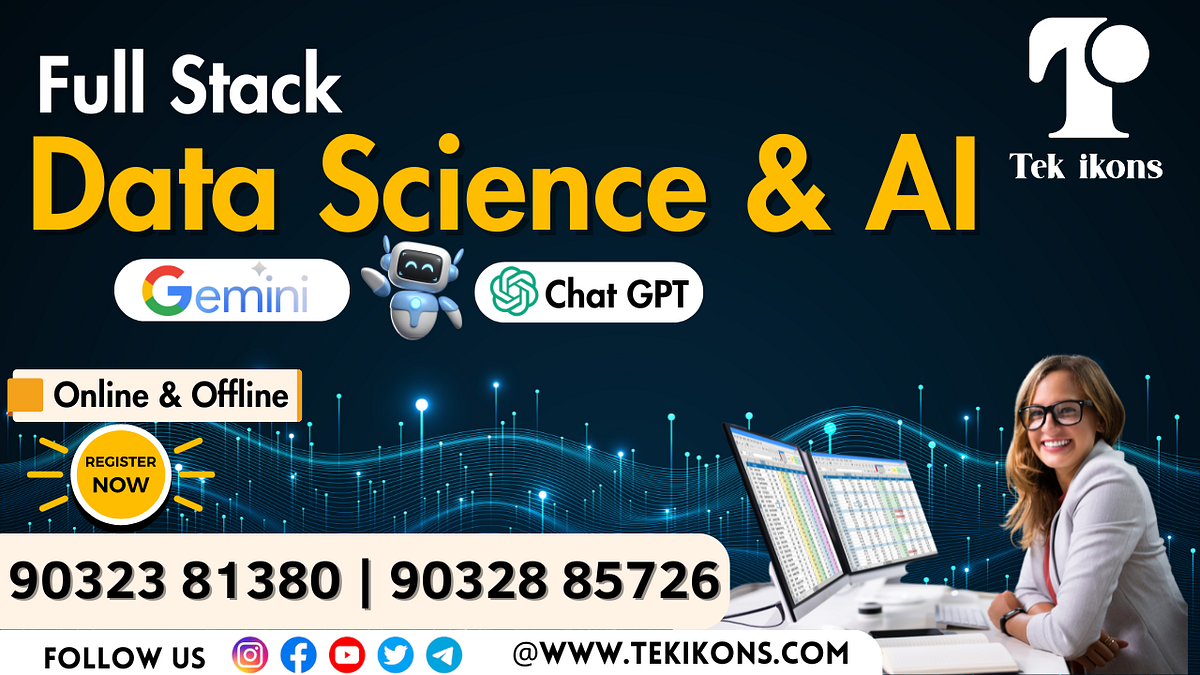 Best Data Science Online Training Institute In Hyderabad | Tek Ikons Academy - Tek Ikons Academy ...