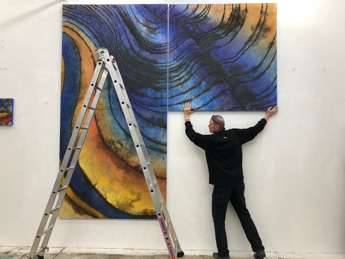 Meeting with Swiss artist Bernard Garo | by monart | monart | Medium