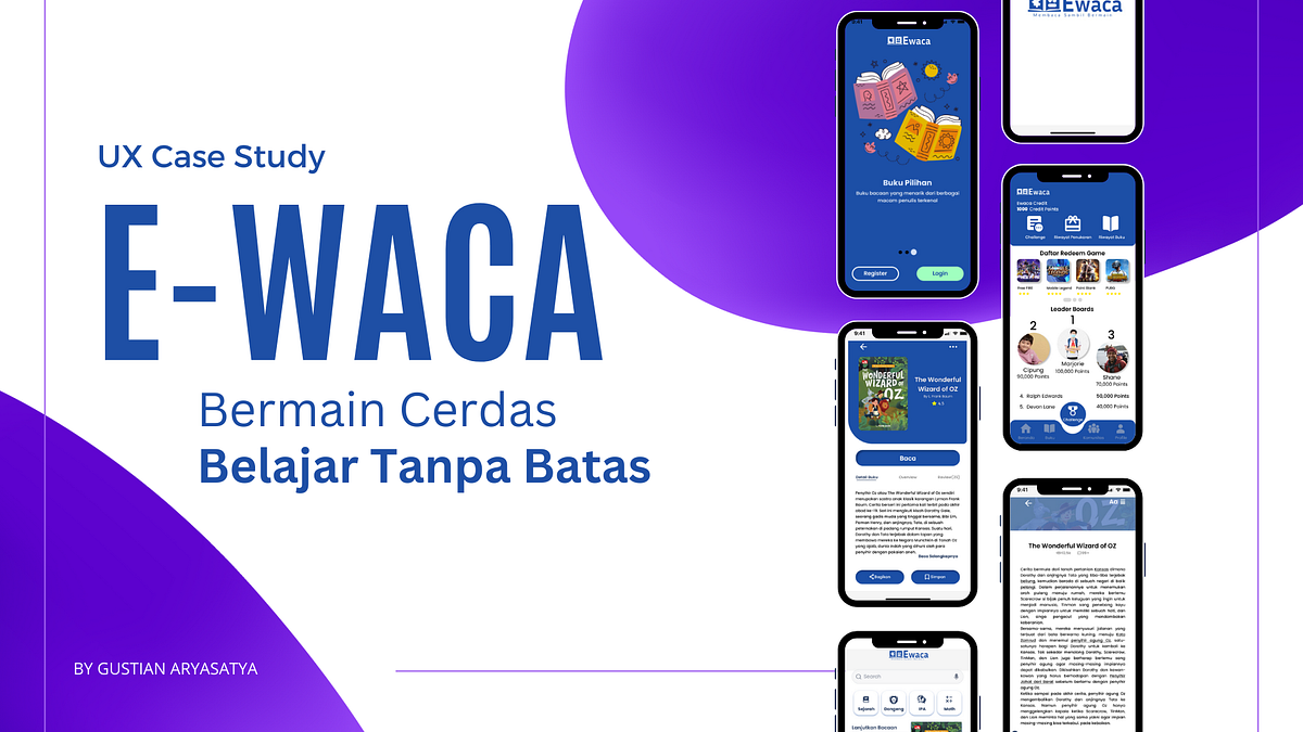 UX Case Study Aplikasi Ewaca. Hasil karya merupakan bagian dari… | by Gustian Aryasatya | Dec ...
