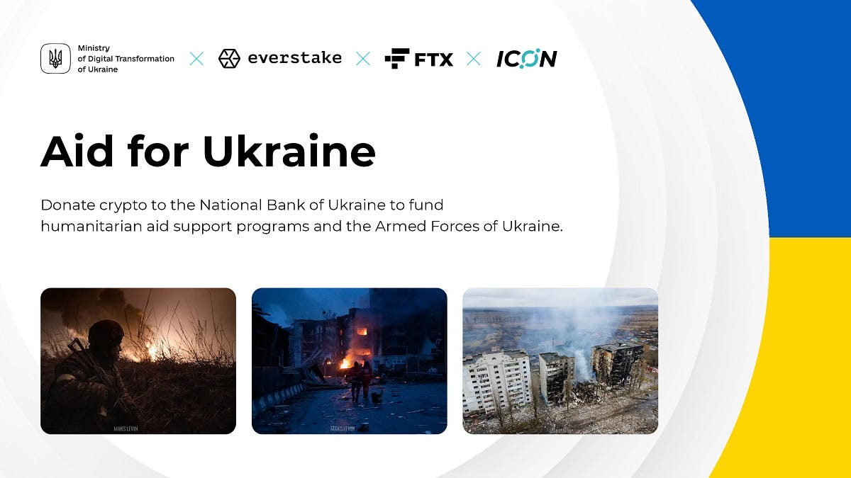 Ukraine’s Ministry of Digital Transformation, FTX, and Everstake Launch ...