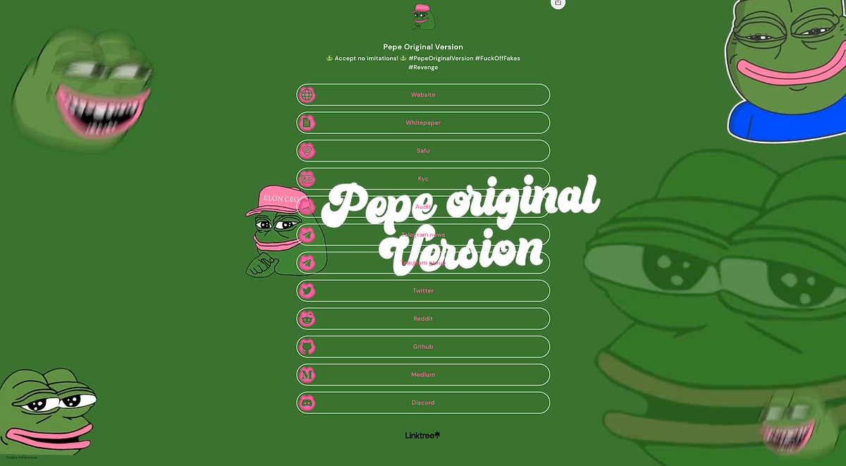 LINKTREE - PepeOriginalVersion - Medium