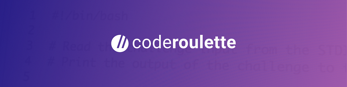 Coderoulette, a collaborative learning experiment | by Ariel Camus | Medium