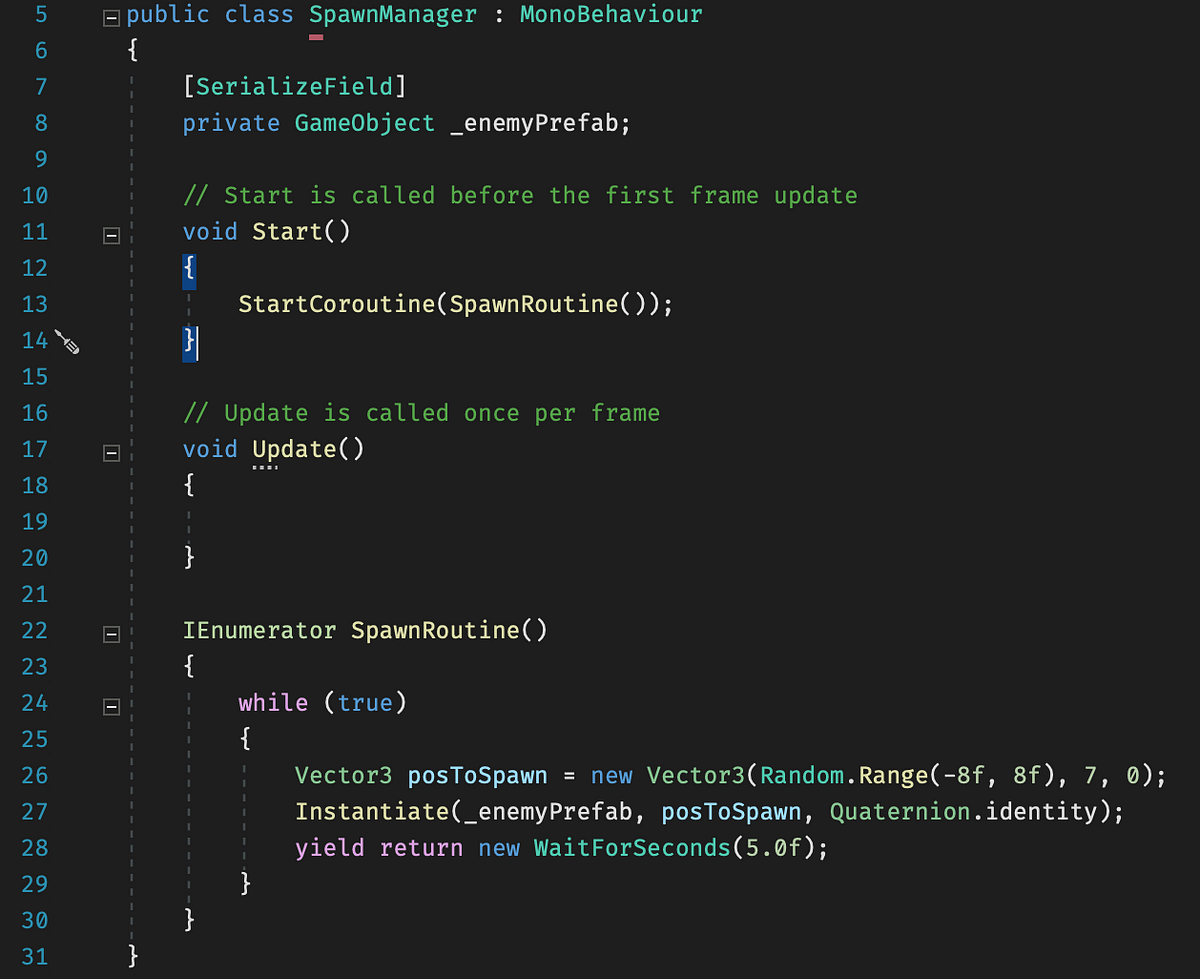 Spawning Objects In Unity Without The Clutter By Barrett Morrissette Medium