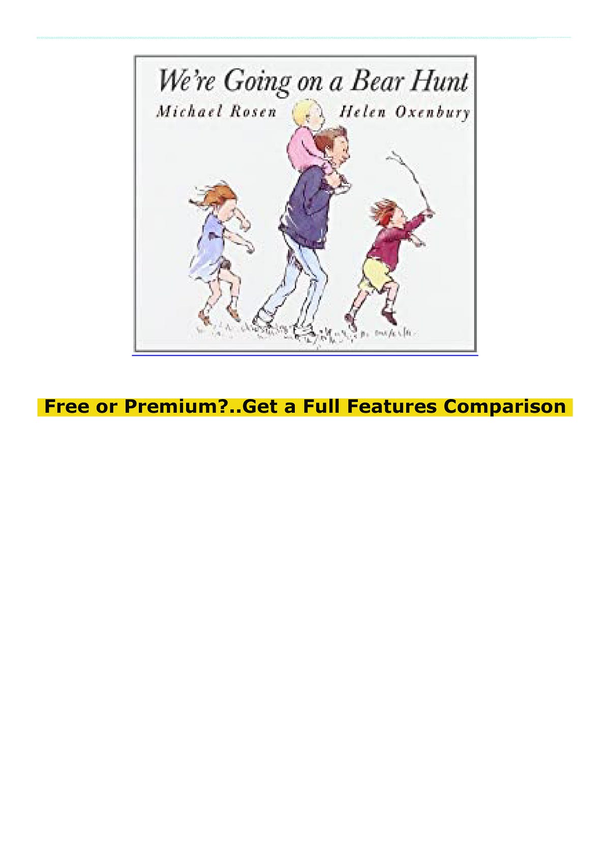 Access E-book We’re Going on a Bear Hunt (Classic Board Books) Full ...
