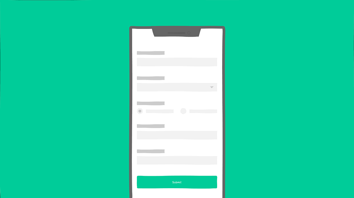Form design best practices. When to align labels to the left, right ...
