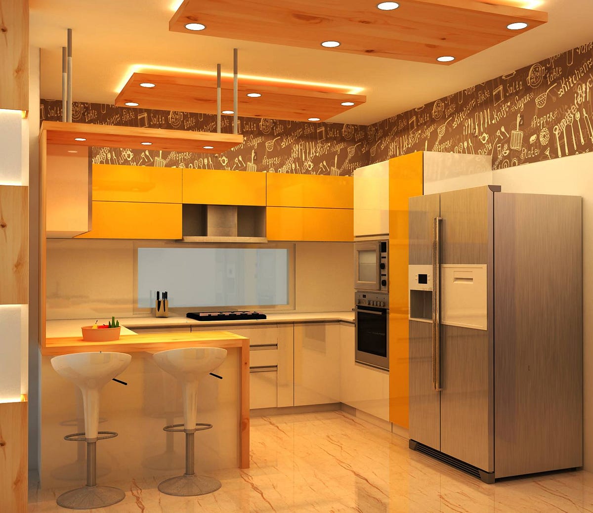 8 Tips on designing a budget-friendly modular kitchen | by Ikonworld ...