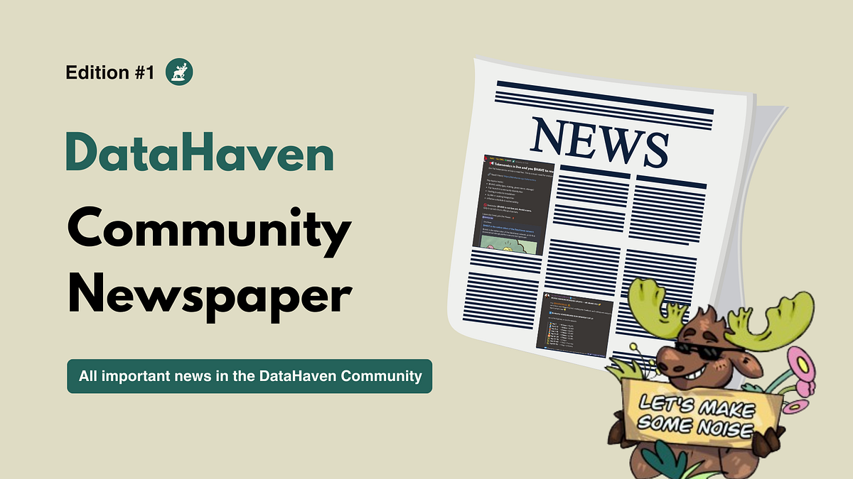 DataHaven Community Newspaper. Edition #1 (19.05.2025) | by Crypto ...