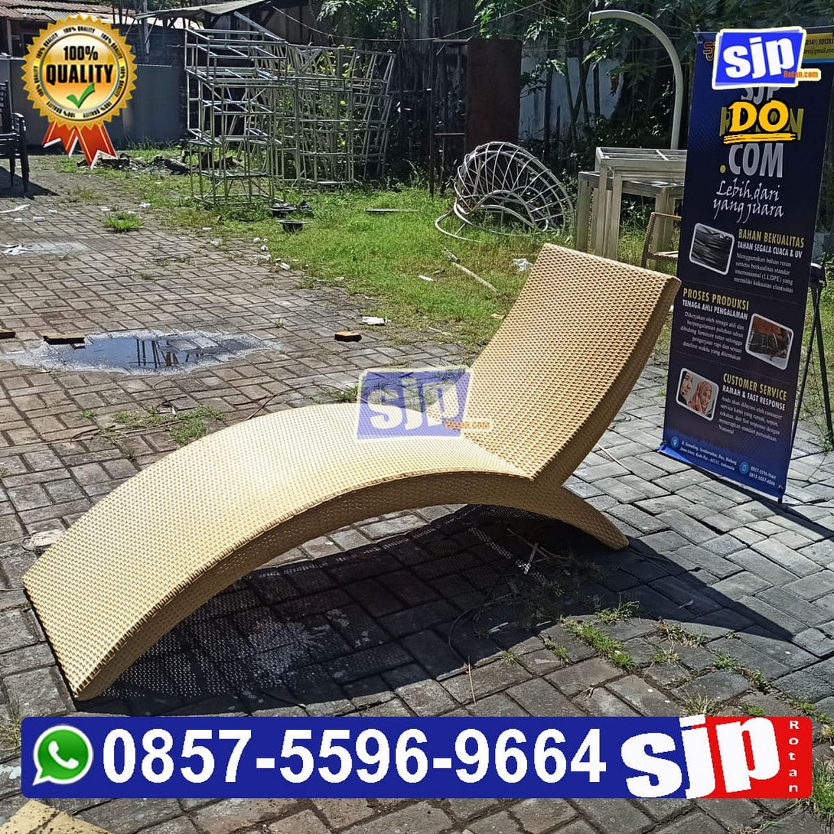 0857–5596–9664, Harga Sun Lounger Rotan Plastik, Reseller Sun Lounger ...