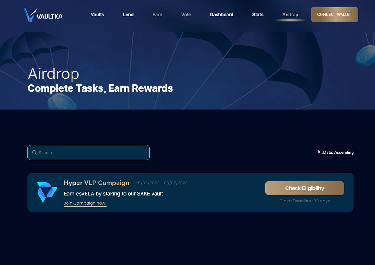 Vaultka X Vela Exchange — 3x Your esVELA Reward in Hyper VLP 2.0 | by Vaultka | Vaultka | Medium