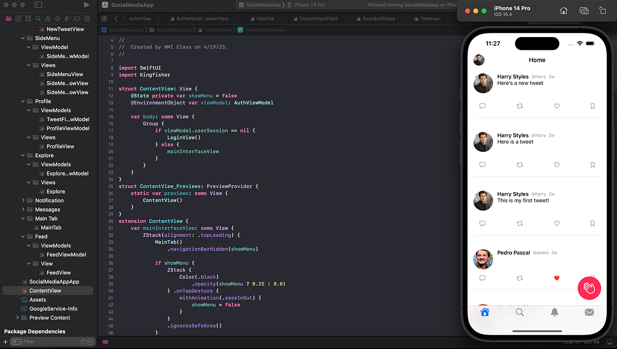 Native App Final Project: Social Media App | by Morgan Jones | Medium