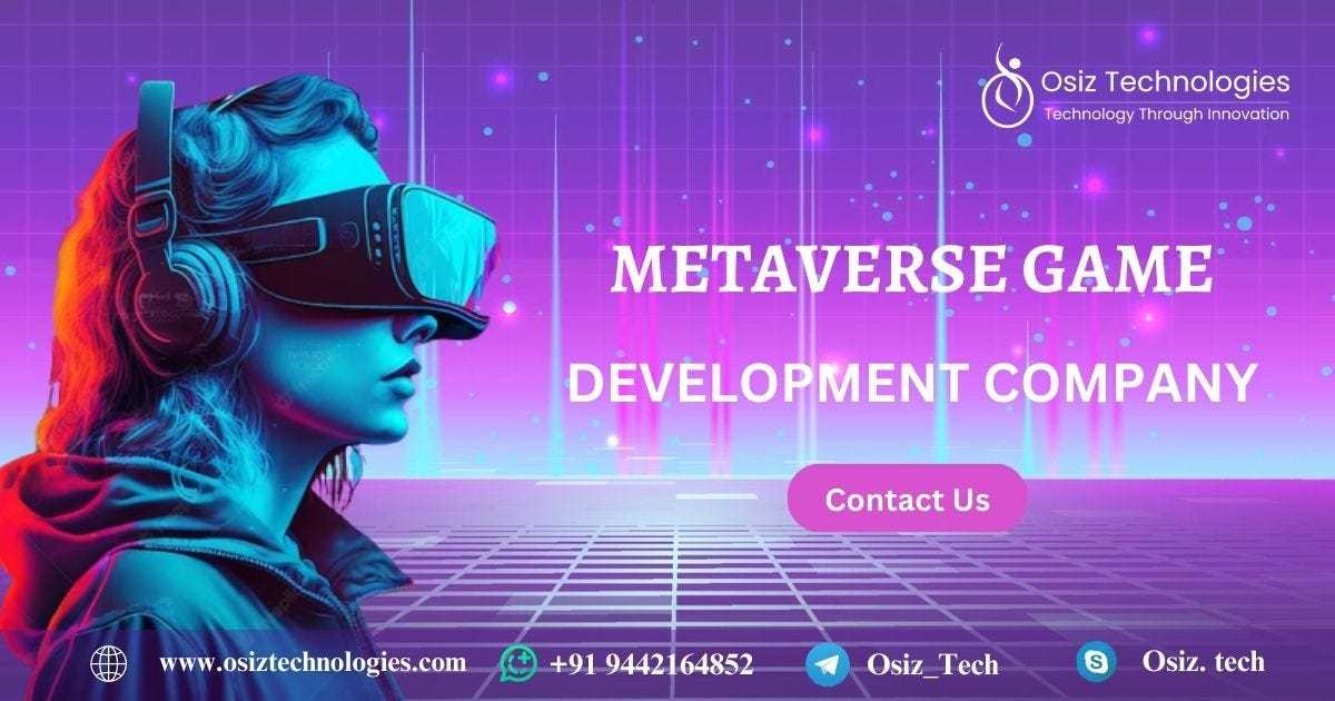 The Role of Blockchain Technology in Metaverse Game Development | by ...