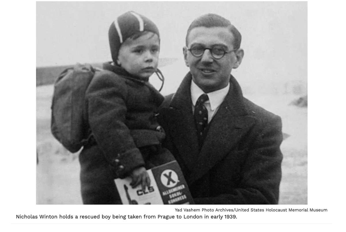 The Kindertransport Hero: The Inspiring Story of Nicholas Winton | by ...