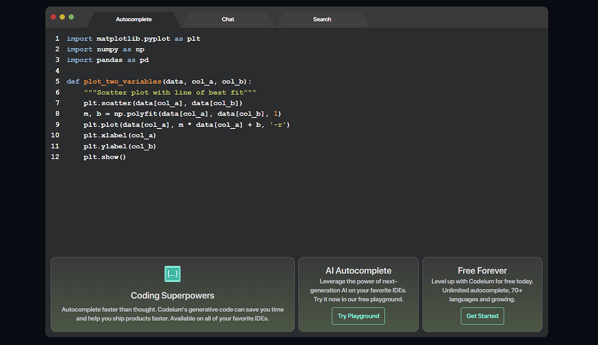Codeium: A free AI powered toolkit for developers to Elevate Your Code Game with the Ultimate AI ...