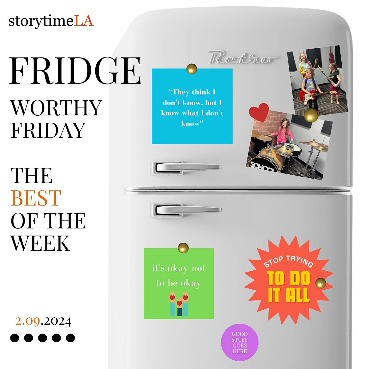 TGIF! Ah, my first Fridge-Friday escapade of 2024… | by Samantha Hoey ...