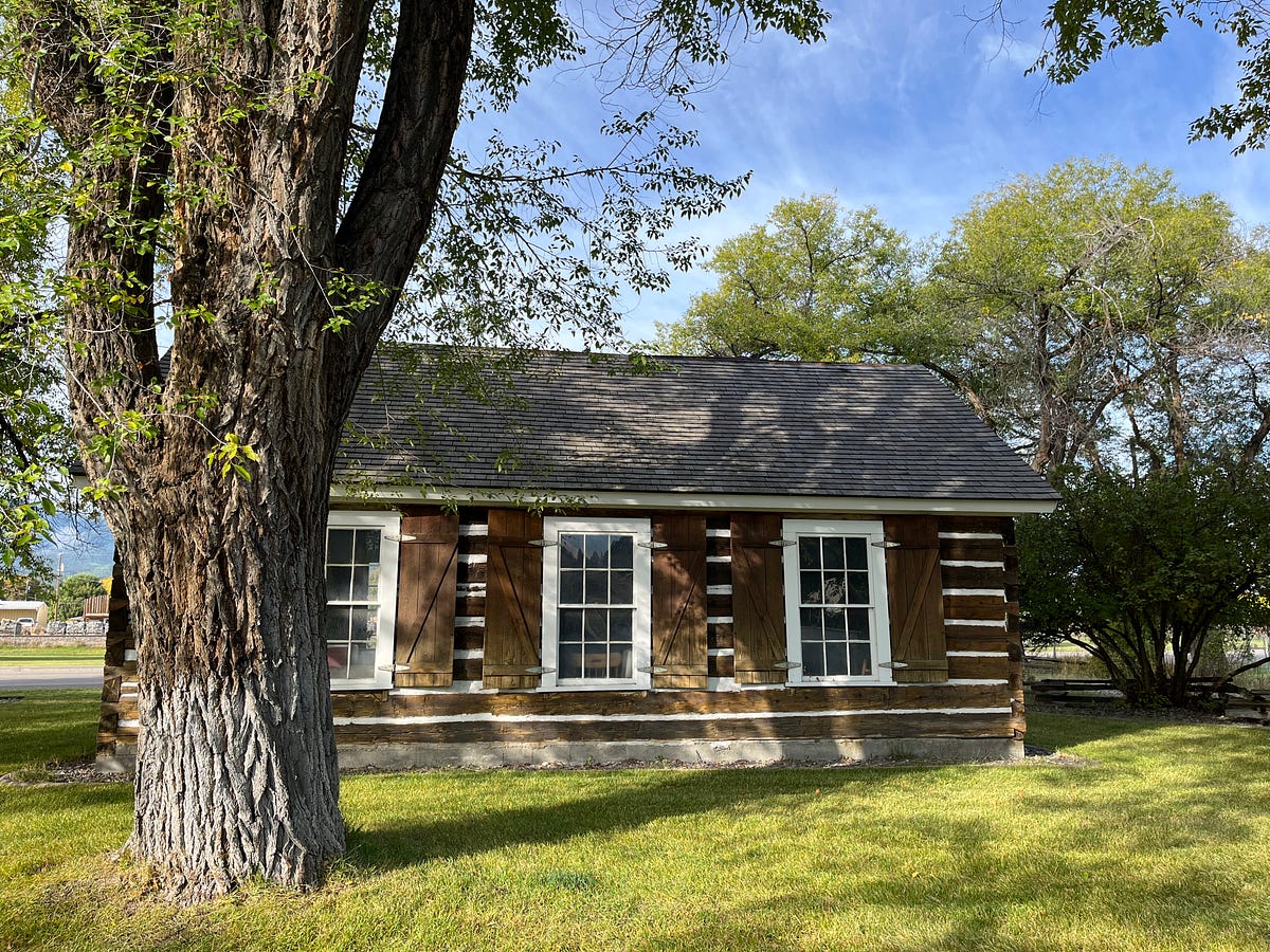 The Old Log Schoolhouse. October Six Word Photo Story Challenge… | by ...