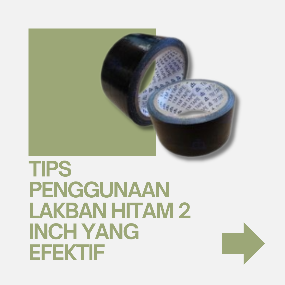 Tips Penggunaan Lakban Hitam 2 Inch yang Efektif | by Tunas Mitra ...