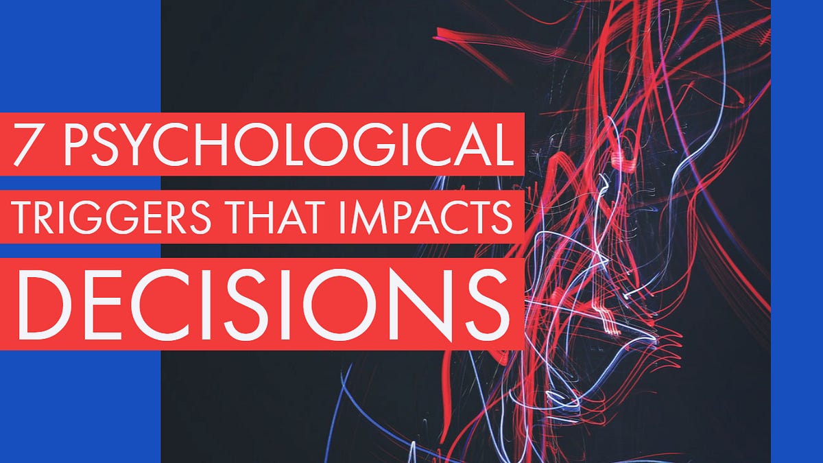 7 Emotional Triggers that Affect Buying Decisions | by Digital Sparx ...