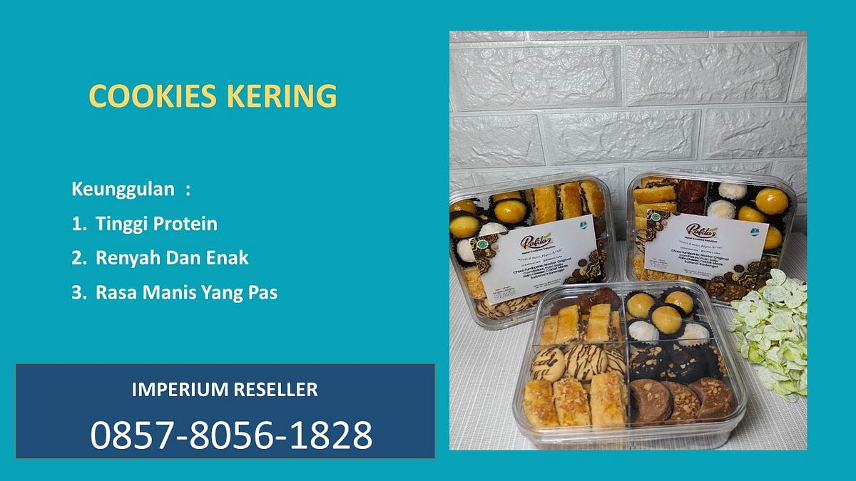 PALING ENAK.! Wa 0857–8056–1828 Jual Cookies Kering ...