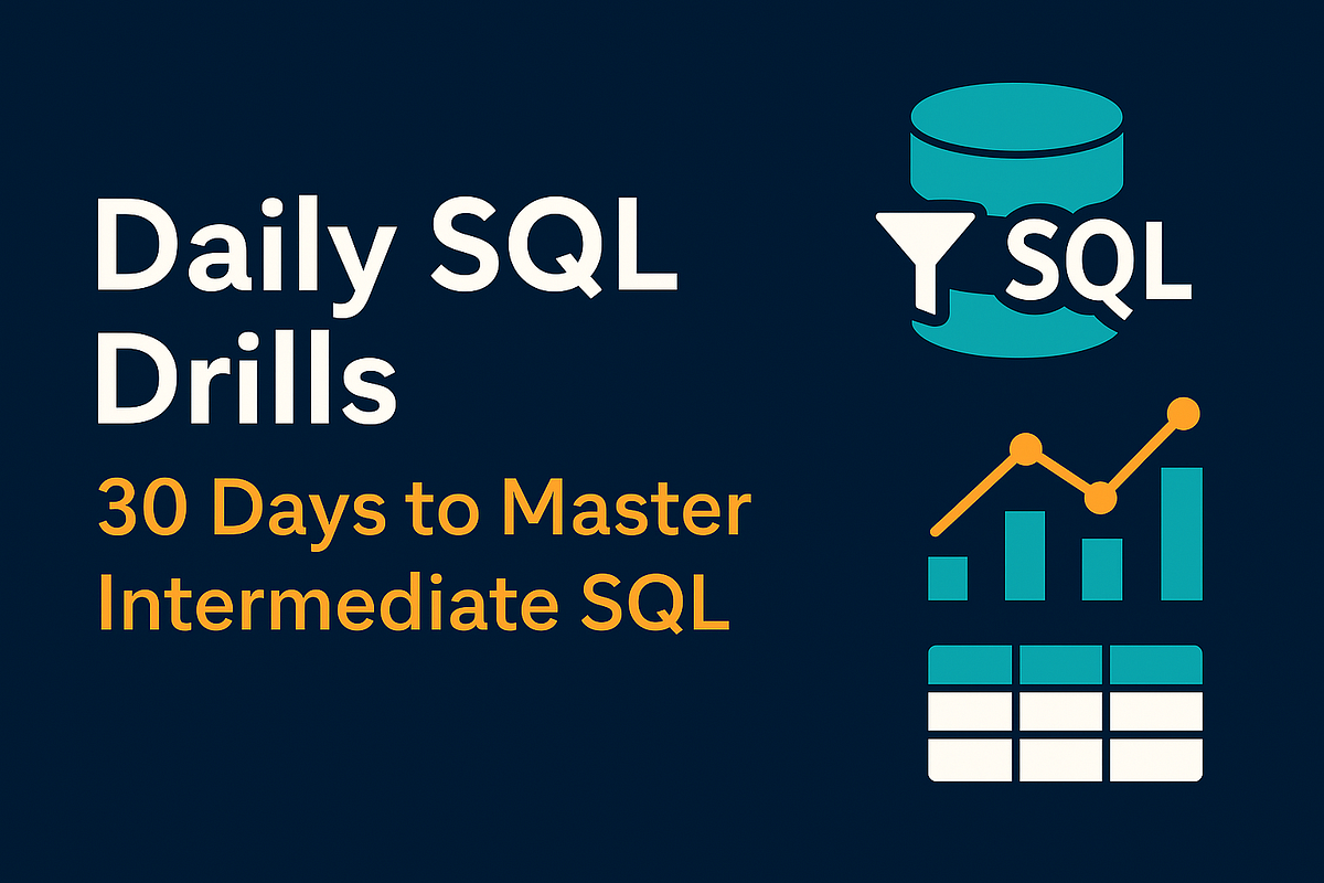 Daily SQL Drills: 30 Days to Master Intermediate SQL | by The Code ...