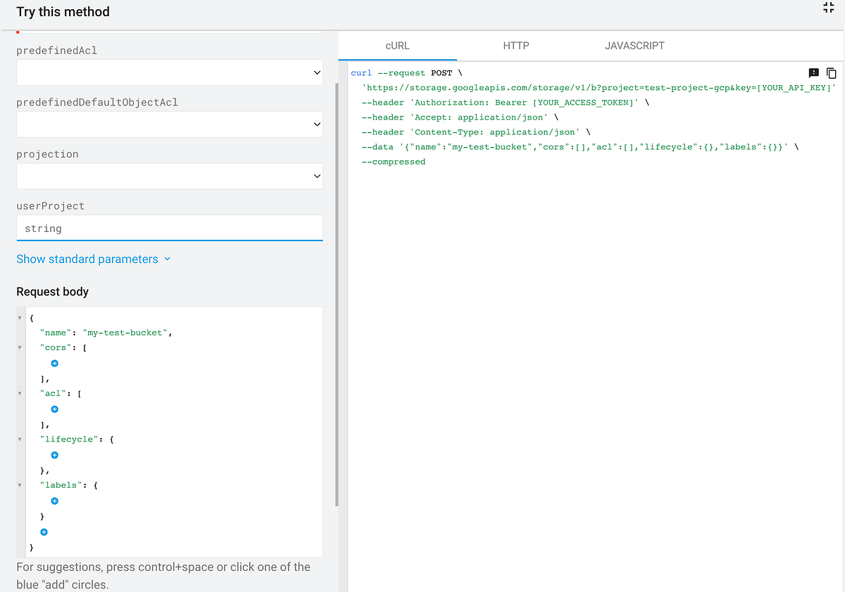Programatically manage Google Cloud Resources via REST APIs | by ...