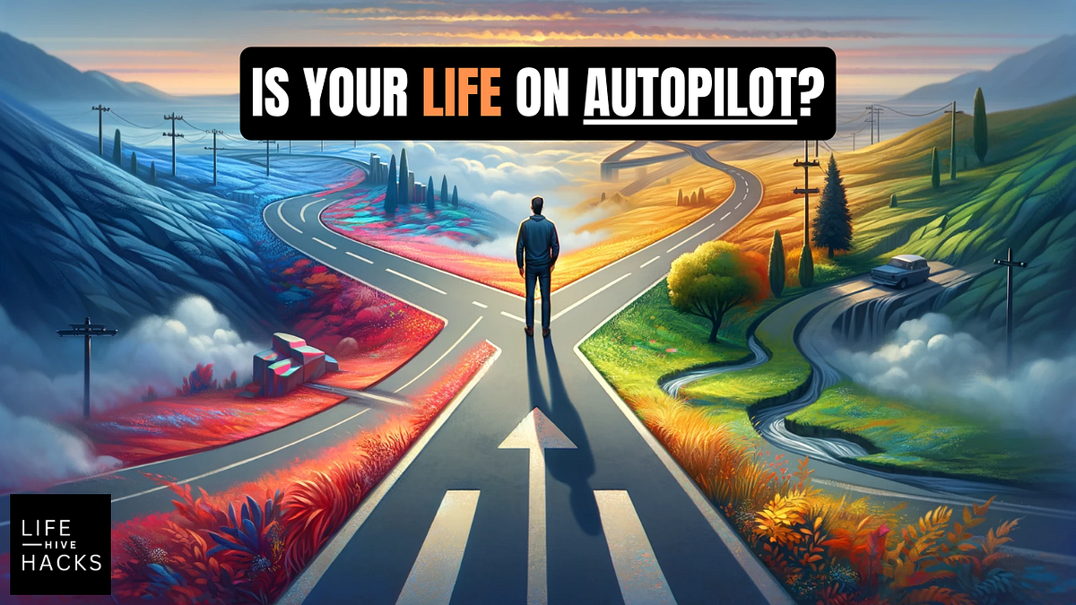 Is Your Life On Autopilot?. Explore intentional living to overcome… | by Emmanuel Morales | Life ...