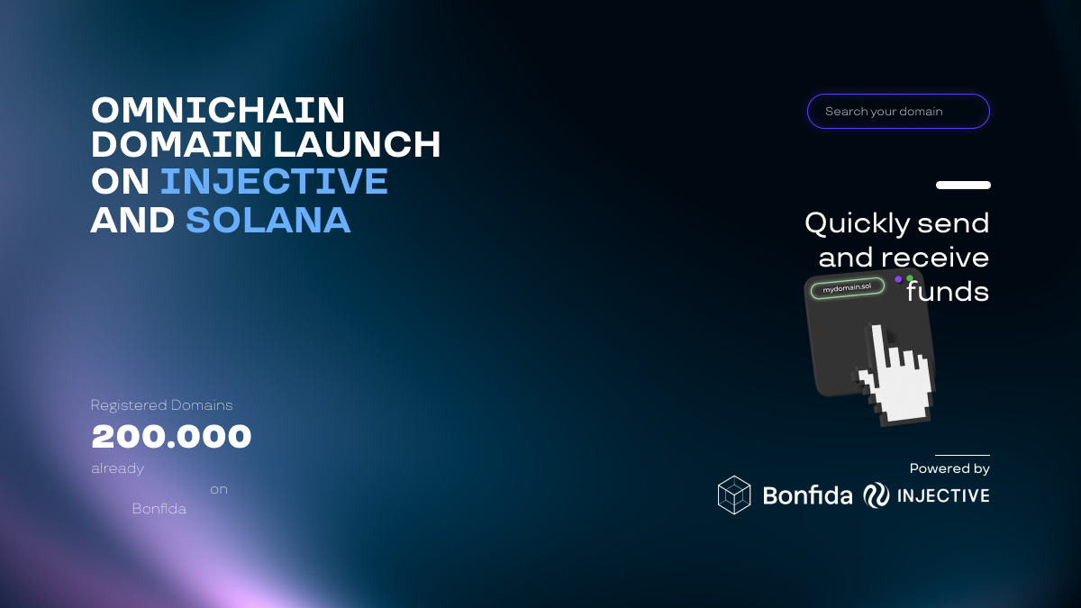 Domain names in 2 blockchains at once, Injective and Solana | by ...