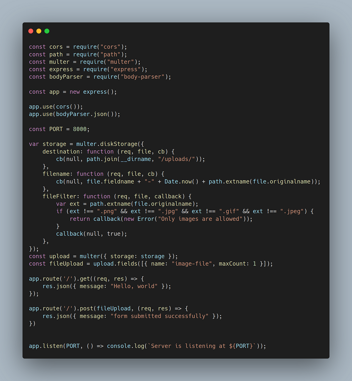Antd File Upload With Nodejs And Multer By Mustaque Ahmed Nerd For Tech Medium 4194