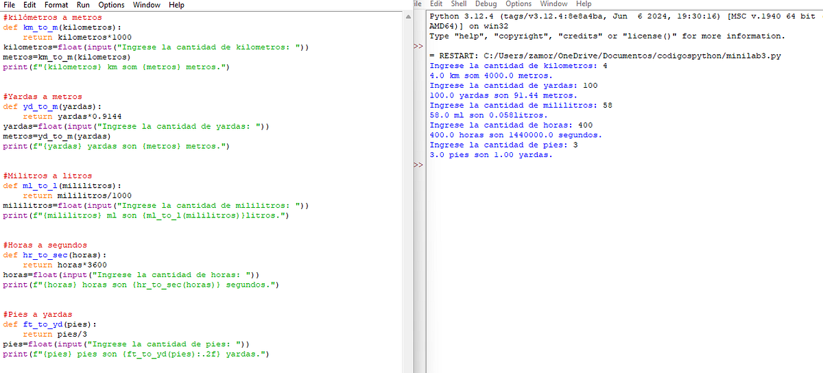 3° Mini Laboratorio Python. Utilizar variables y operadores para… | by ...