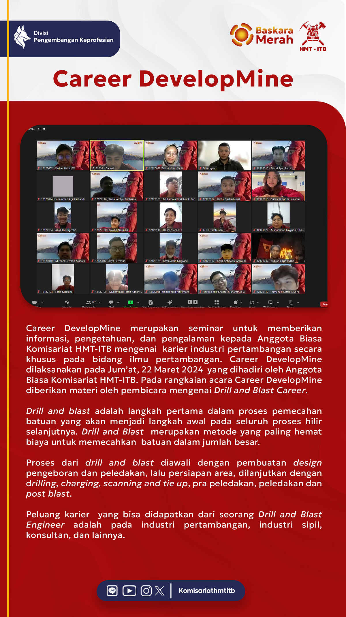 Career DevelopMine - Komisariat HMT-ITB - Medium