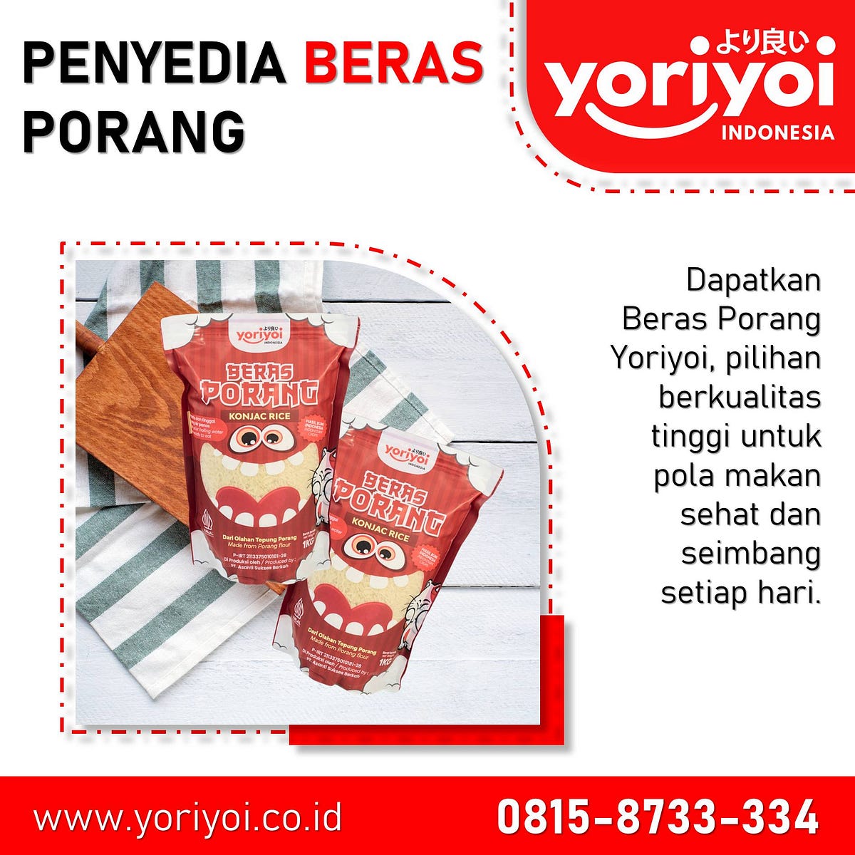 (Hub 0815–8733–334), Cerita Inspiratif: Sukses dengan Beras Diet Yoriyoi | by Asyhariahmad | Jul ...