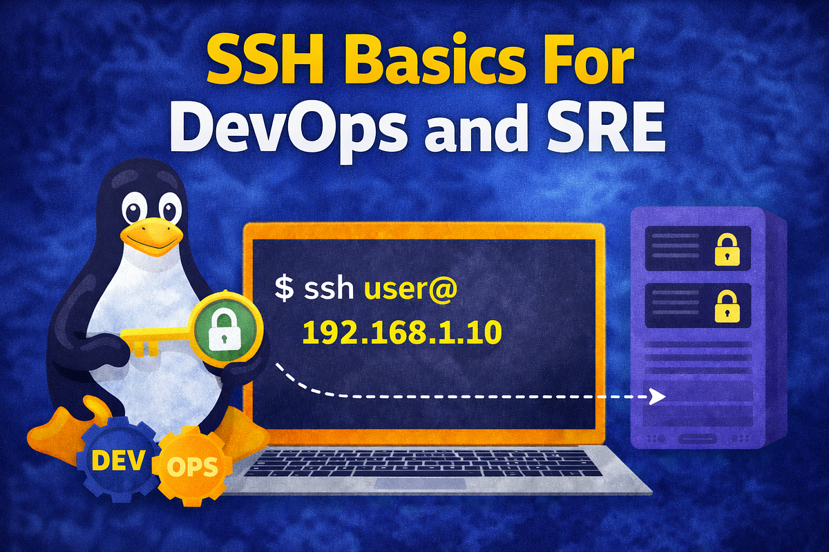 SSH Basics For DevOps and SRE. SSH (Secure Shell) is a secure protocol… | by Bhavuk Mudgal | AWS ...