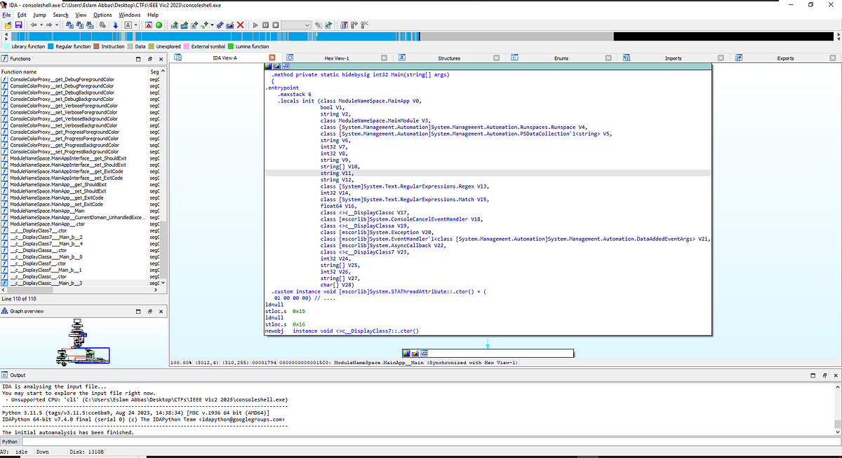 IEEE VIC 2 CTF 2023 Reverse Engineering Challenges | by Mr Robot | Medium