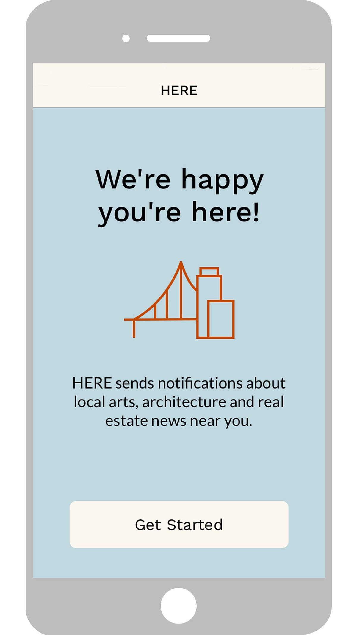 Introducing HERE: A location-aware app that puts you at the center of ...