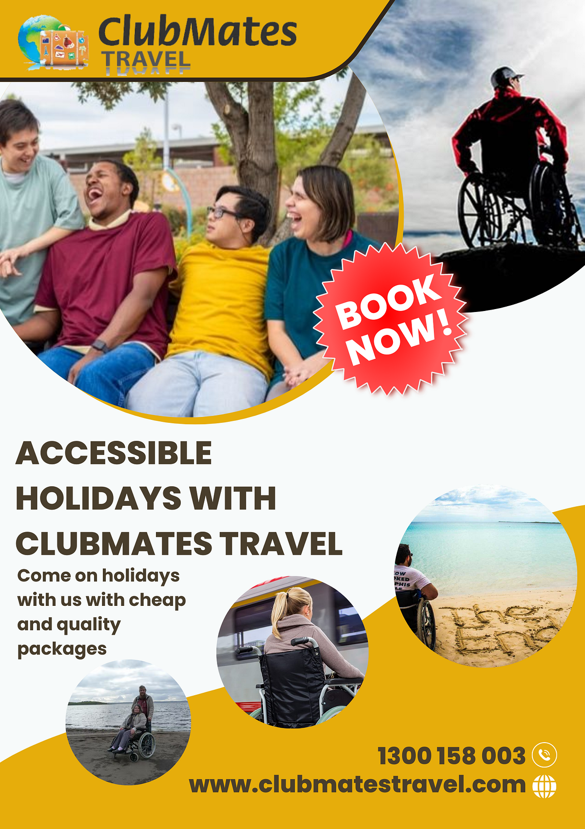 Accessible Holidays with Clubmates Travel - Clubmates Travel - Medium