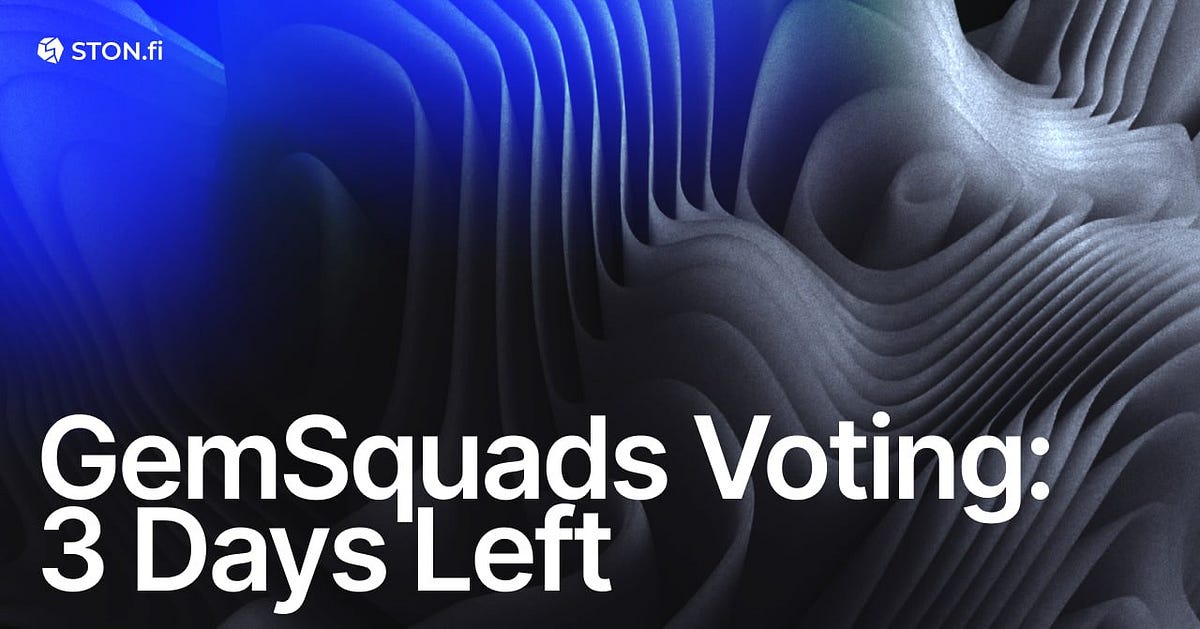 GEMSQUADS VOTING: Only 3 Days Left — Here’s Why Your Vote is Important ...