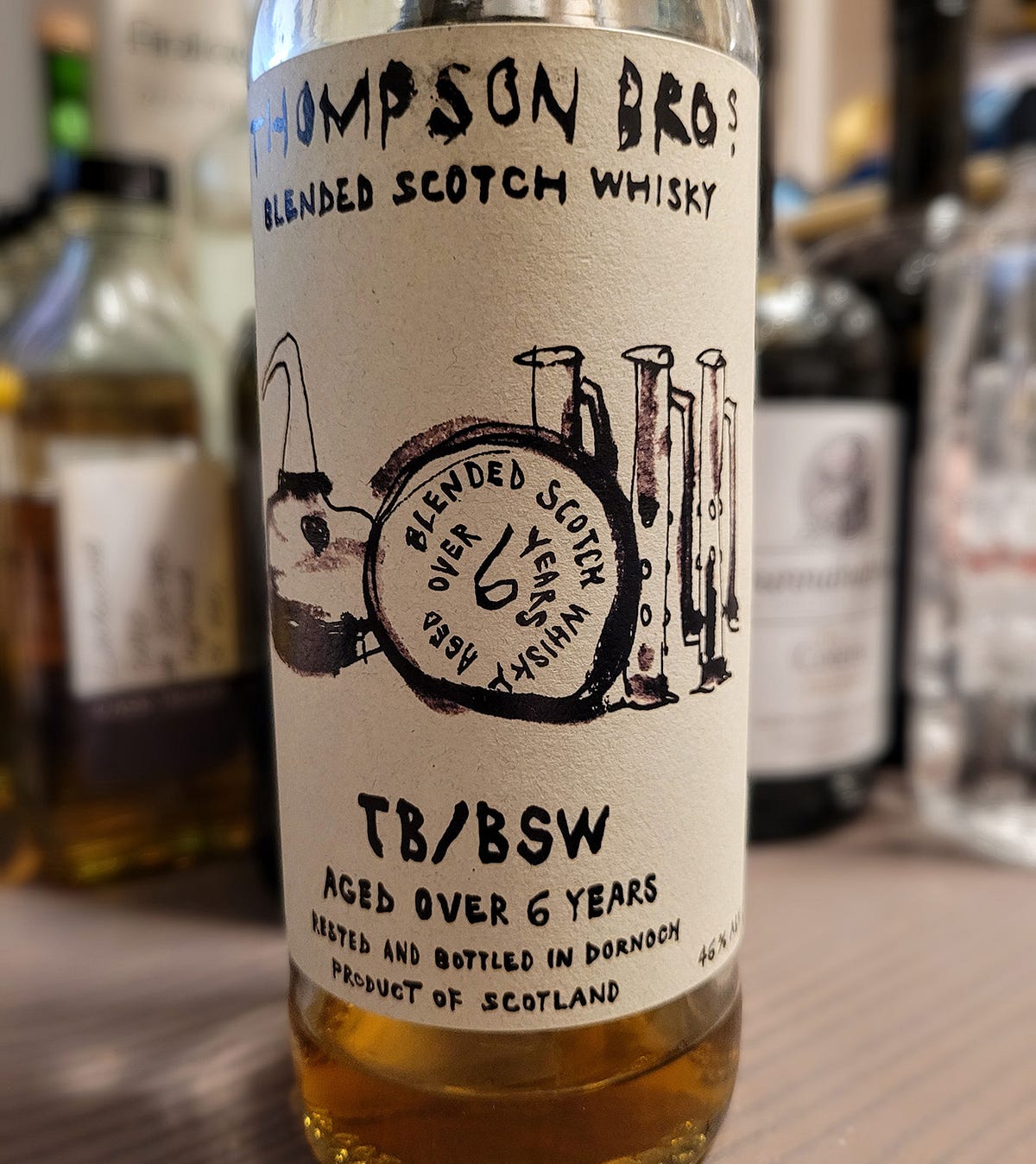 Blended Scotch Whisky Review: Thompson Brothers Blended Scotch Whisky ...